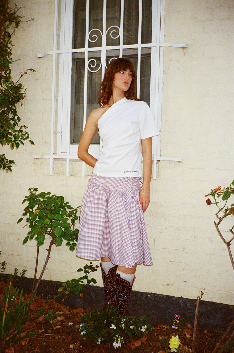 COLD SHOULDER TEE – Mode Mischief Studios