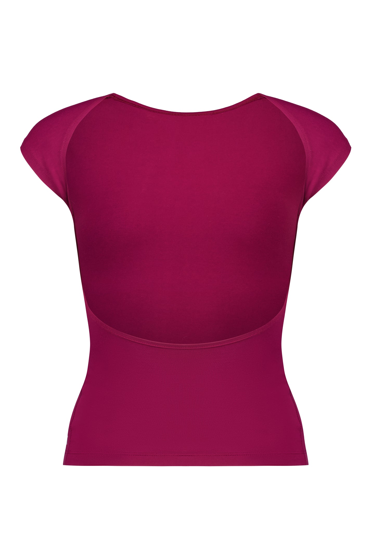 BORDEAUX BACKLESS TEE – Mode Mischief Studios