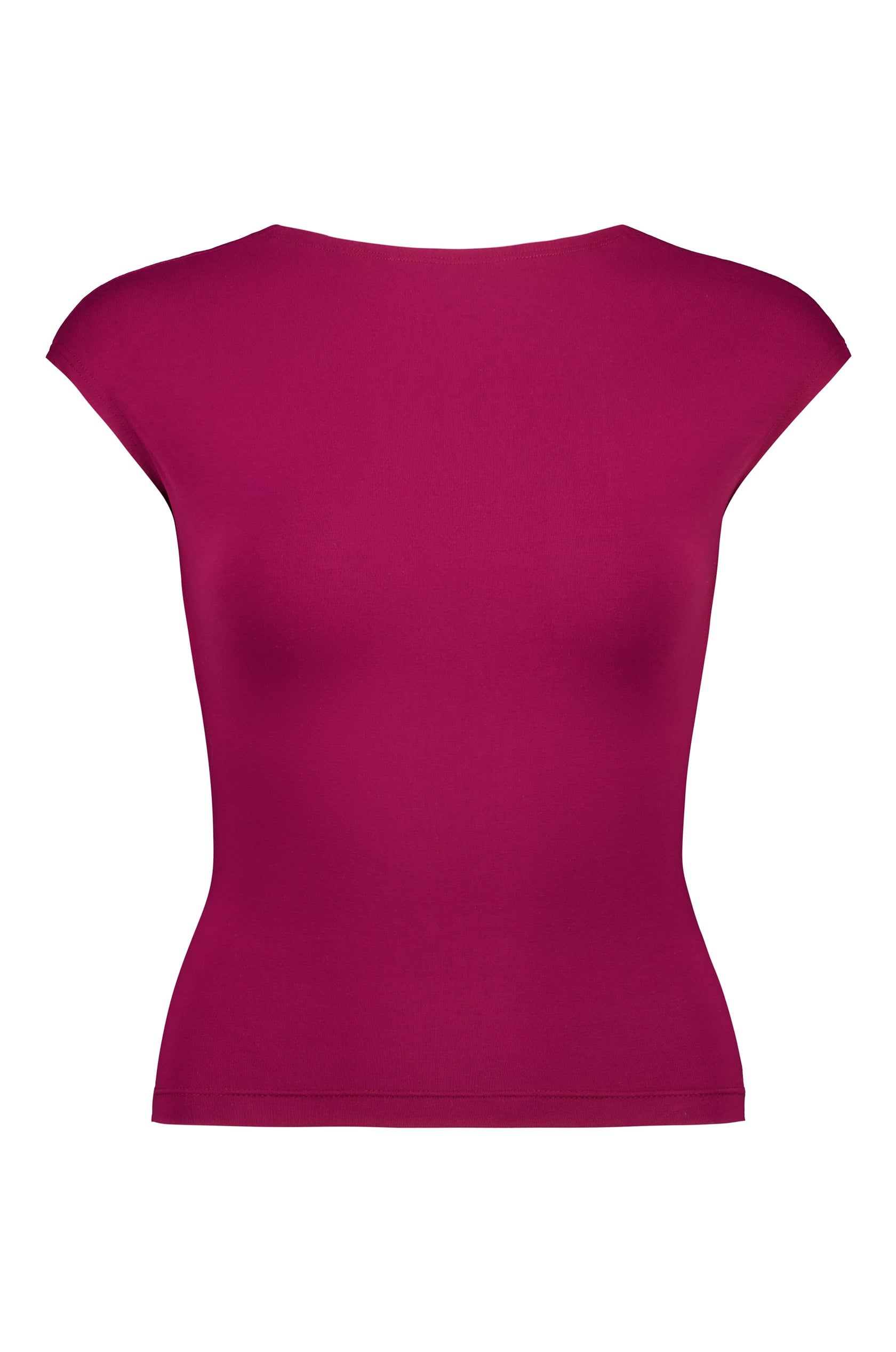 BORDEAUX BACKLESS TEE – Mode Mischief Studios