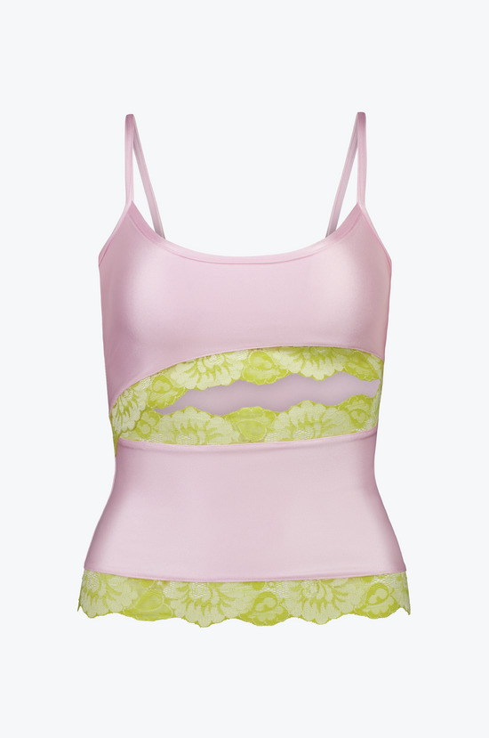 Flora Lace Cami - Camellia – Mode Mischief Studios