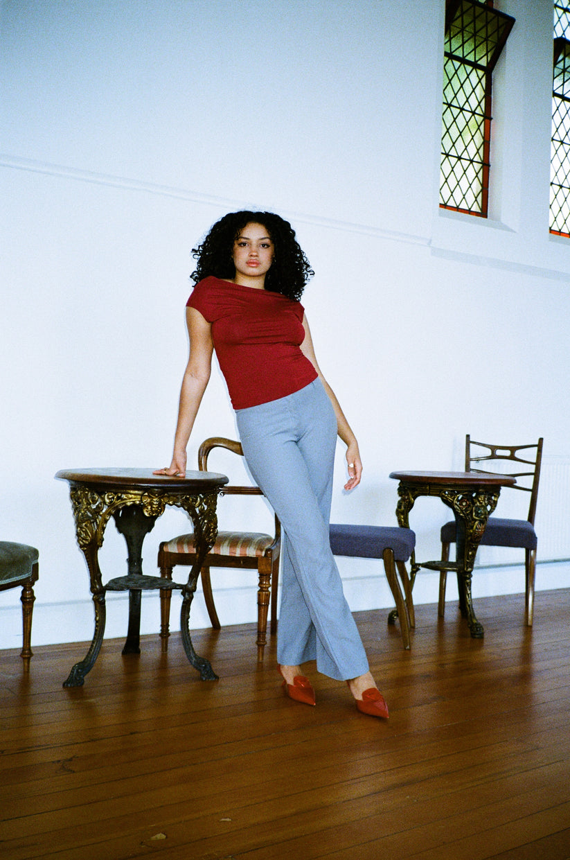 BORDEAUX TEE – Mode Mischief Studios